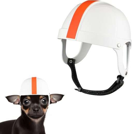 Dog Helmet for Small Dogs, Hard Motorcycle Dog Helmet