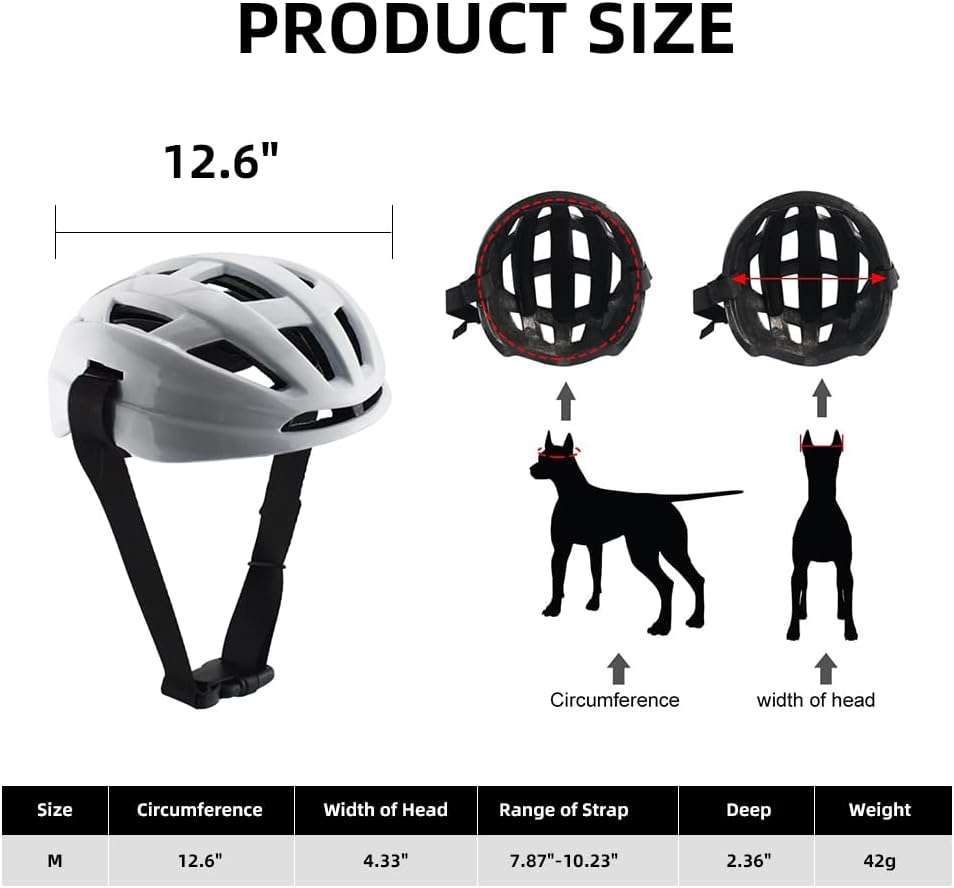 Small Medium Dog Helmet, Pet Helmet for Small Medium Dog